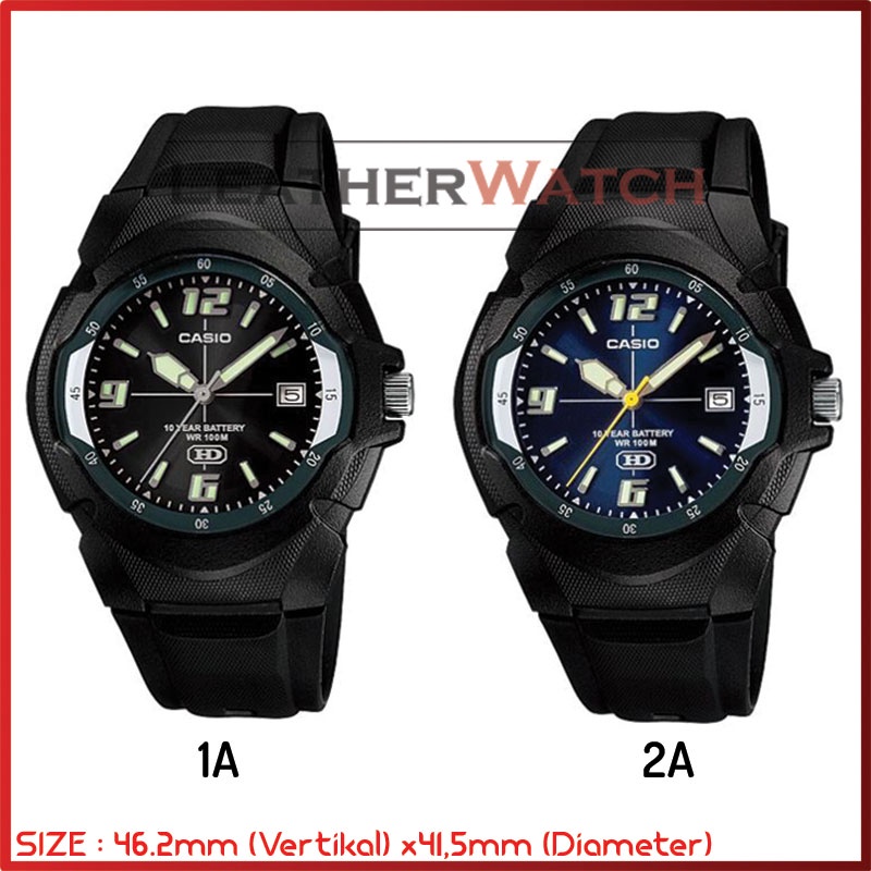 Jual CASIO MW600F : Jam Tangan Pria - Analog - Karet - ORIGINAL ...