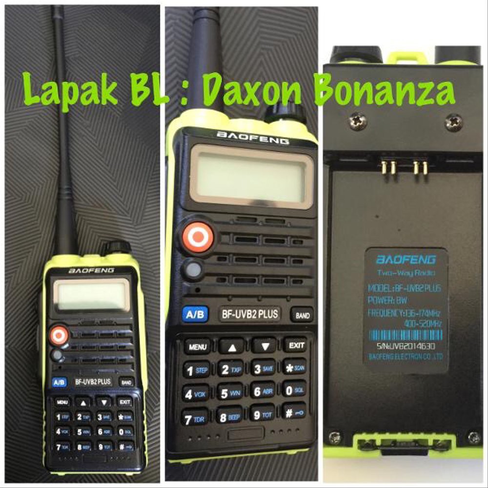 Jual Original HT UVB2 Baofeng UVB2 BF-UVB2 BF-UVB2 Plus 8 Watt 128CH ...