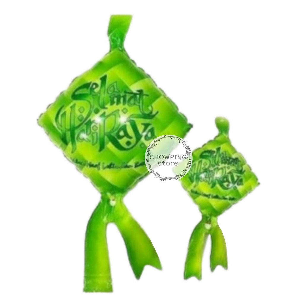 Jual Balon Foil Ketupat Bulan Bintang Kubah Lentera Unta Pentungan ...