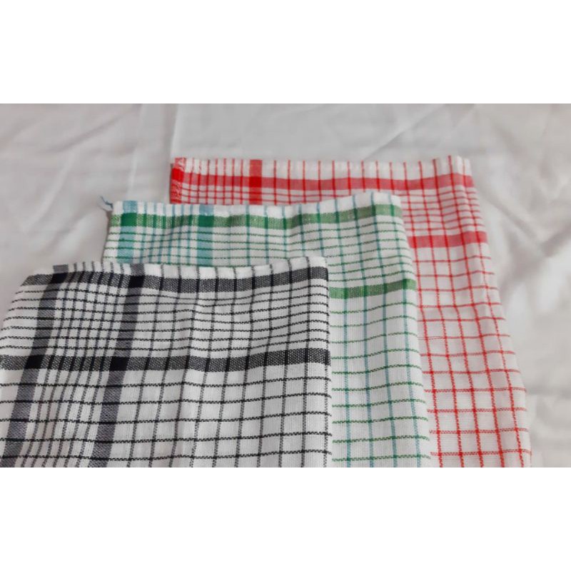 Jual kain lap kotak2 / lap kain kotak2 | Shopee Indonesia