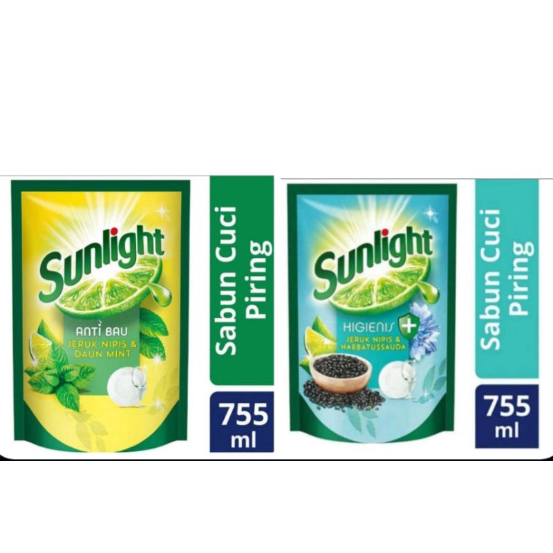 Jual Sunlight higienis/anti bau 750ml | Shopee Indonesia