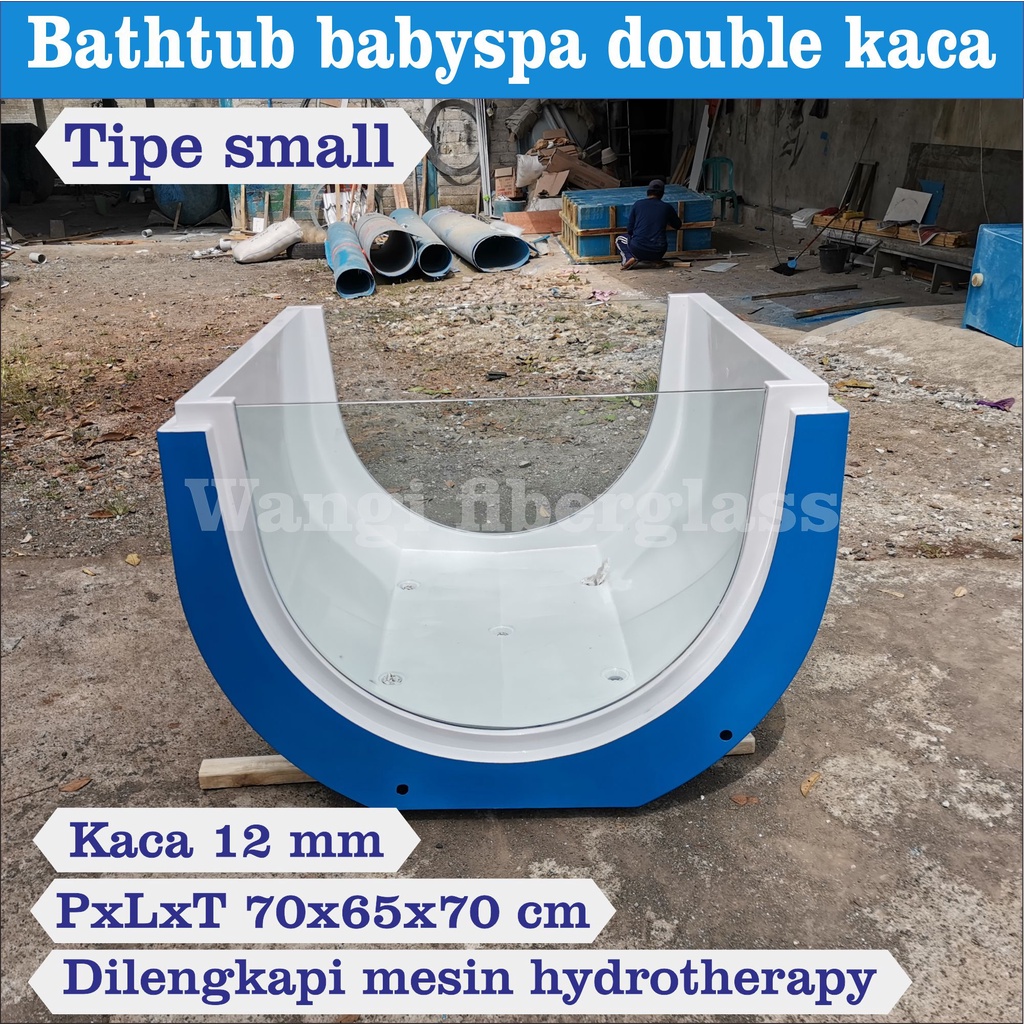 Jual Kolam baby spa fiber kaca double type small - Bathtub baby spa ...