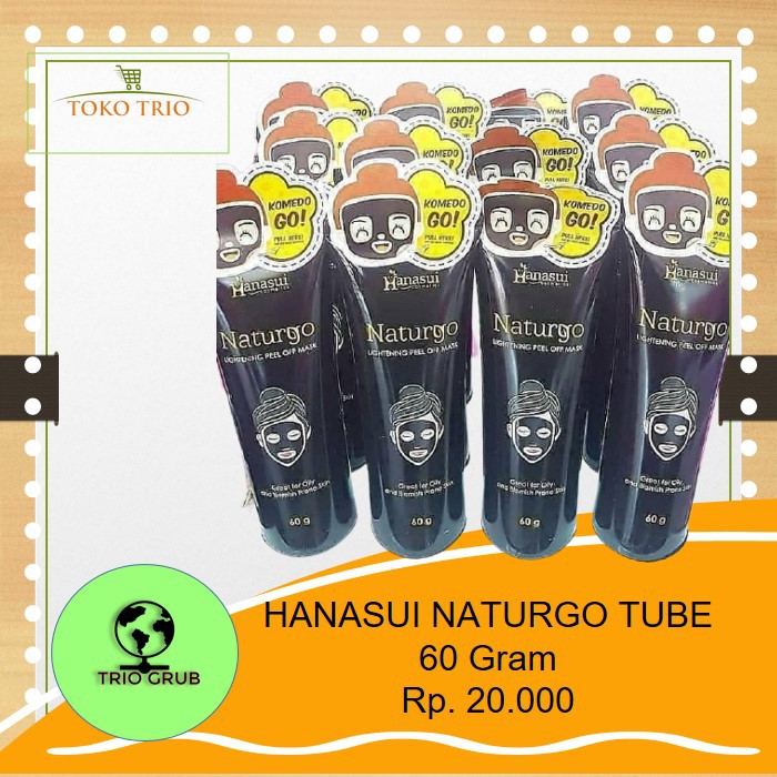 Jual HANASUI NATURGO TUBE 60GR | Shopee Indonesia