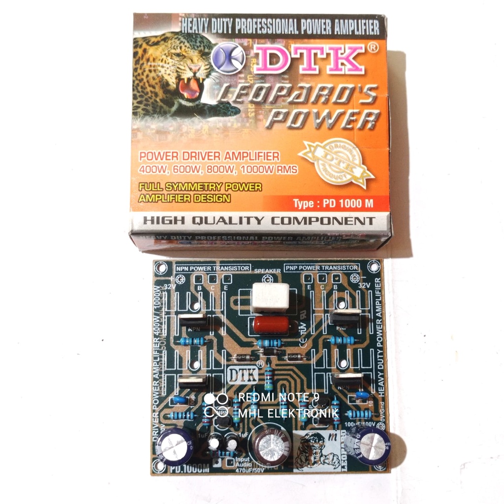Jual Kit Driver 2 Tingkat DTK Full Simetris 1000W LEOPARD MONO PD 1000 ...