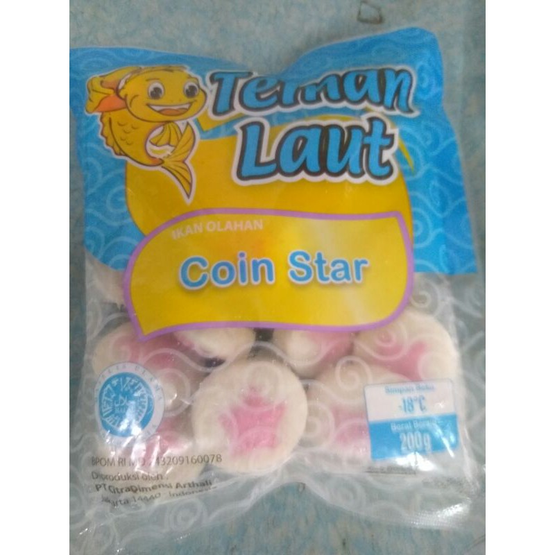 Jual TEMAN LAUT COIN STAR 200g | Shopee Indonesia