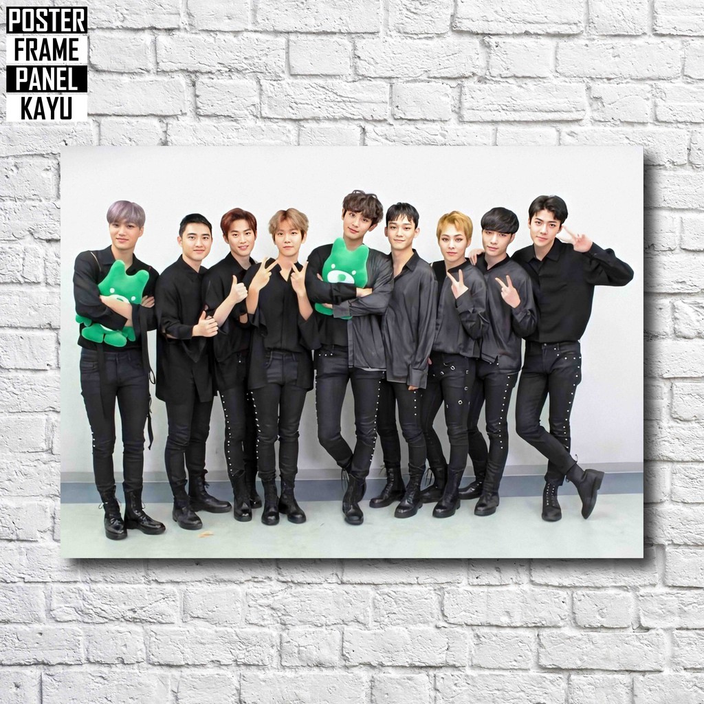 Jual Poster EXO Frame Kayu Solid A4 EXO076 | Shopee Indonesia