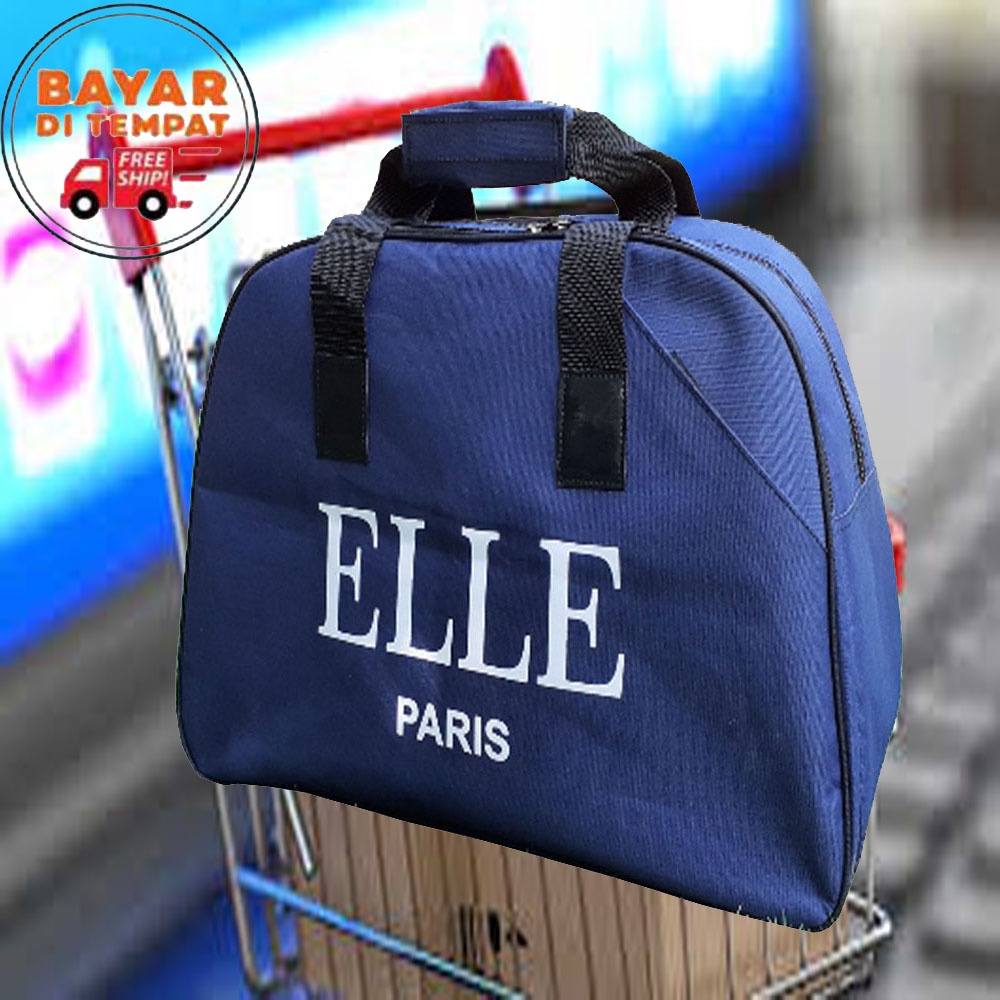 Jual tas pakaian tas travelbag tas mudik tas elle oval tas slempang ...