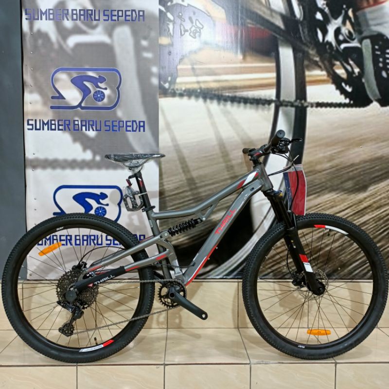 Jual Sepeda Gunung MTB Thrill Oust Team 10 Speed 27,5 Inch | Shopee ...