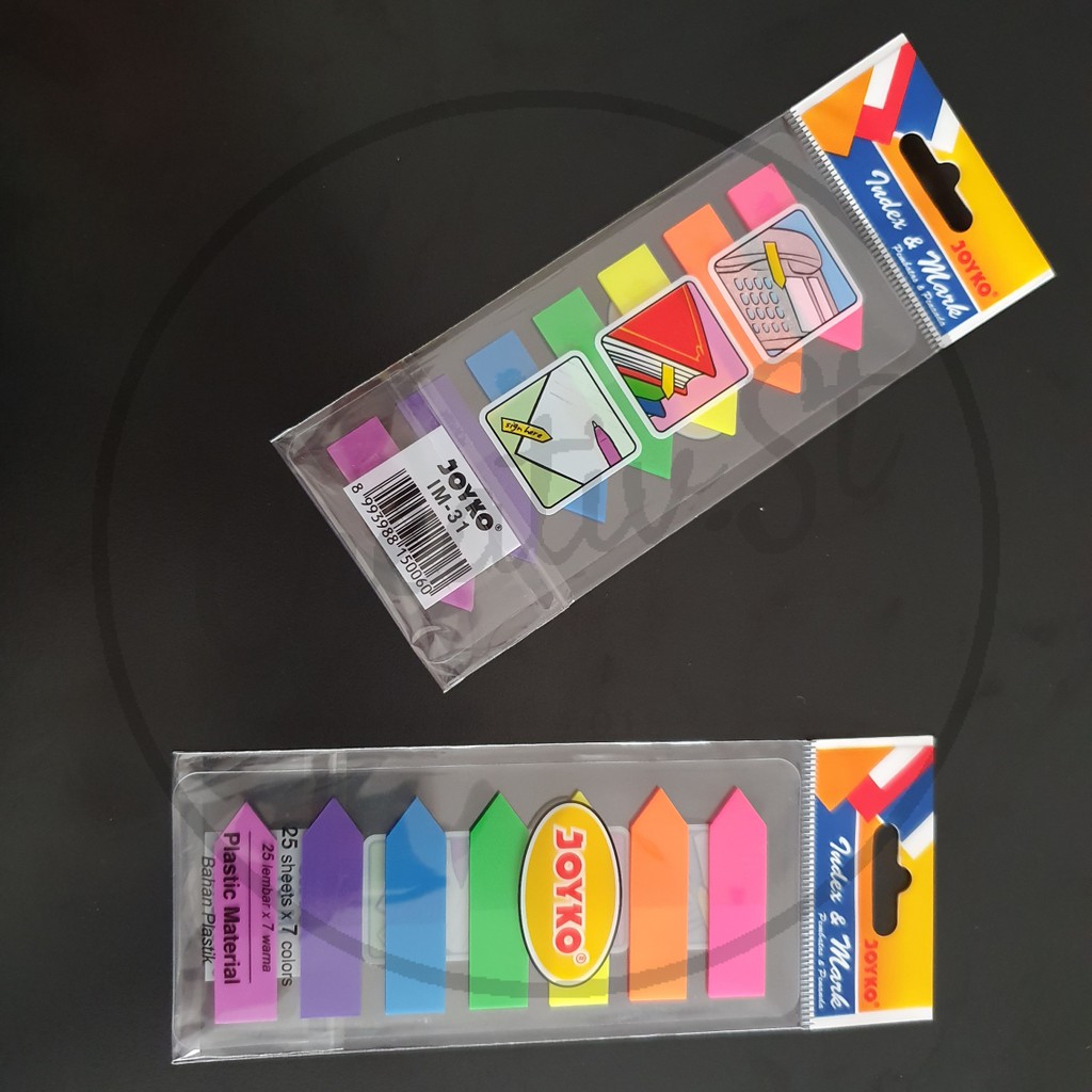 Jual Joyko Sticky Notes IM-31 PLASTIC Material Memo Stick Plastik ...
