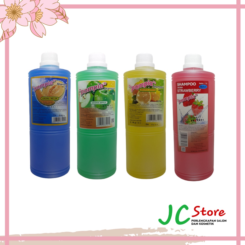 Jual Pompia 1 Liter Botol Shampoo dan Conditioner | Shopee Indonesia