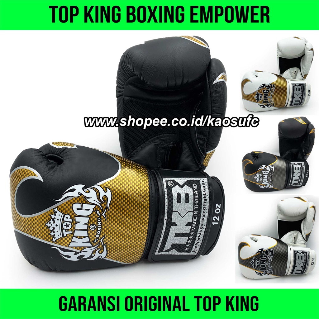 Jual SARUNG TINJU TOP KING TKBGEM01 EMPOWER CREATIVITY, SARUNG MUAY ...
