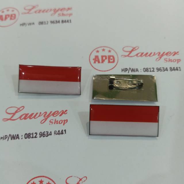 Jual Pin Bendera Merah Putih Pin Bendera Negara Indonesia Merah Putih ...