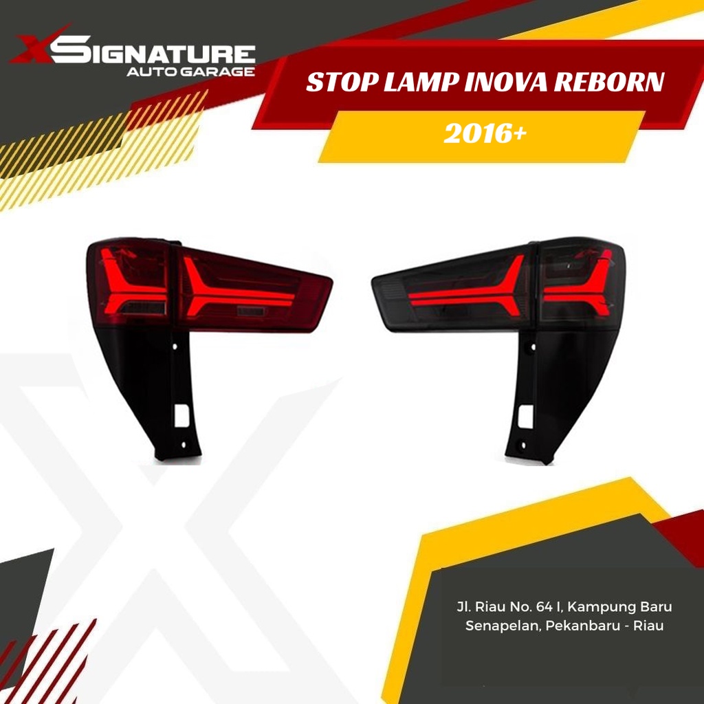 Jual STOP LAMP INNOVA REBORN YZ LAMBO STYLE SMOKE 2016+ | Shopee Indonesia
