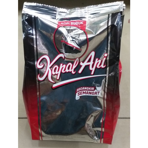 Jual kopi kapal api, kopi bubuk 350gr silver | Shopee Indonesia