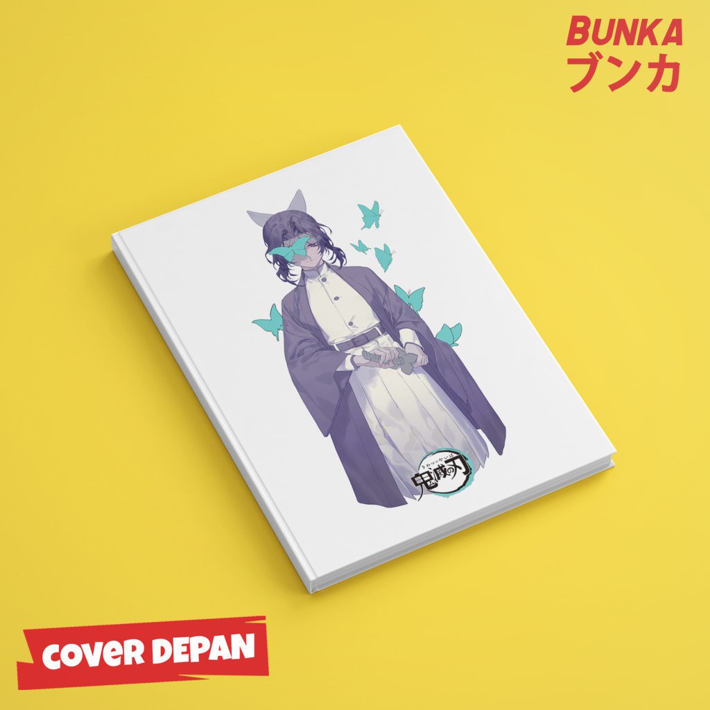 Jual Notebook Anime Kimetsu no Yaiba Shinobu Hardcover A5 Buku Tulis ...