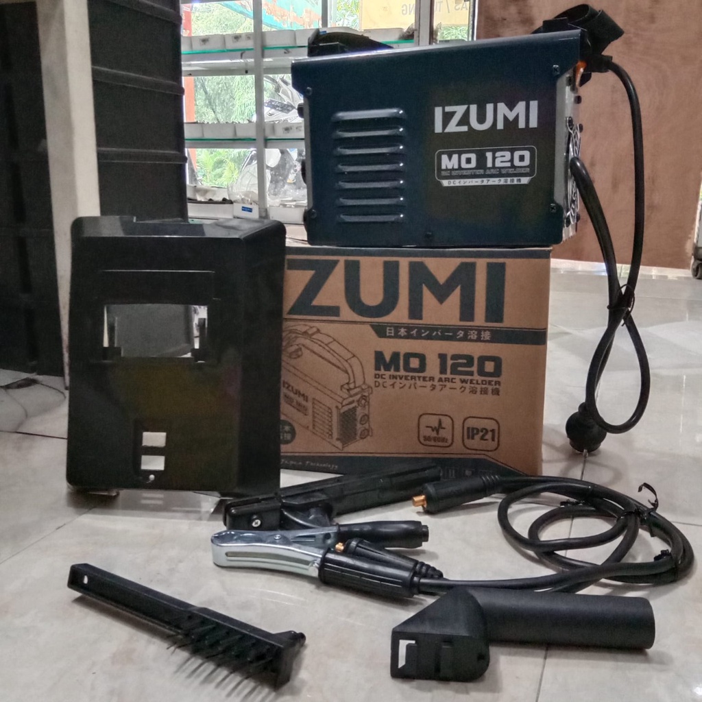 Jual Mesin las izumi MO 120/Welding Inverter 120A 450 Watt/Travo Las MURAH BERKUALITAS | Shopee ...