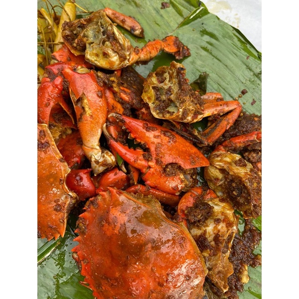 Jual Kepiting Nyinyir (Kepiting Rempah Asap - isi 3 ekor kepiting ...