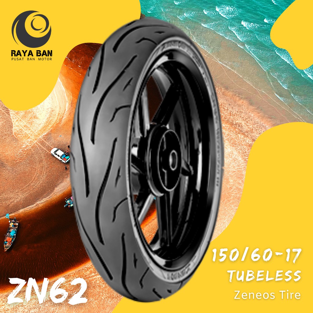 Jual Ban Motor Zeneos ZN62 150/60-17 TL | Shopee Indonesia