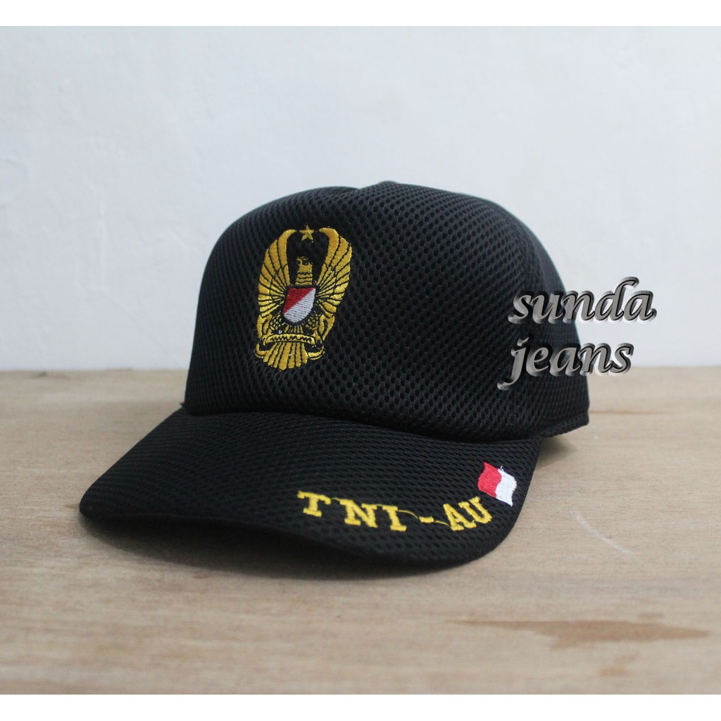 Jual SUNDA JEANS TOPI DOUBLE MESH TNI AU/TOPI TNI AU TERBARU 2021/TOPI ...