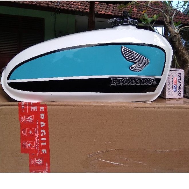 Jual tangki cb 100 glatik k2 biru (dilan) | Shopee Indonesia