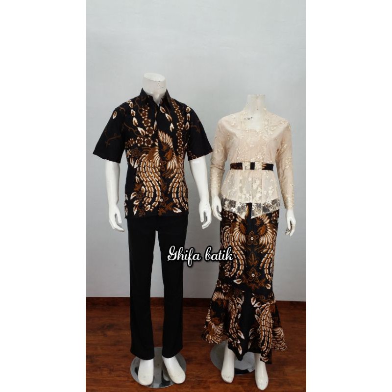 Jual COUPLE KEMEJA BATIK KEBAYA WISUDA,TUNANGAN,NIKAH, SIKA KUTUBARU ...