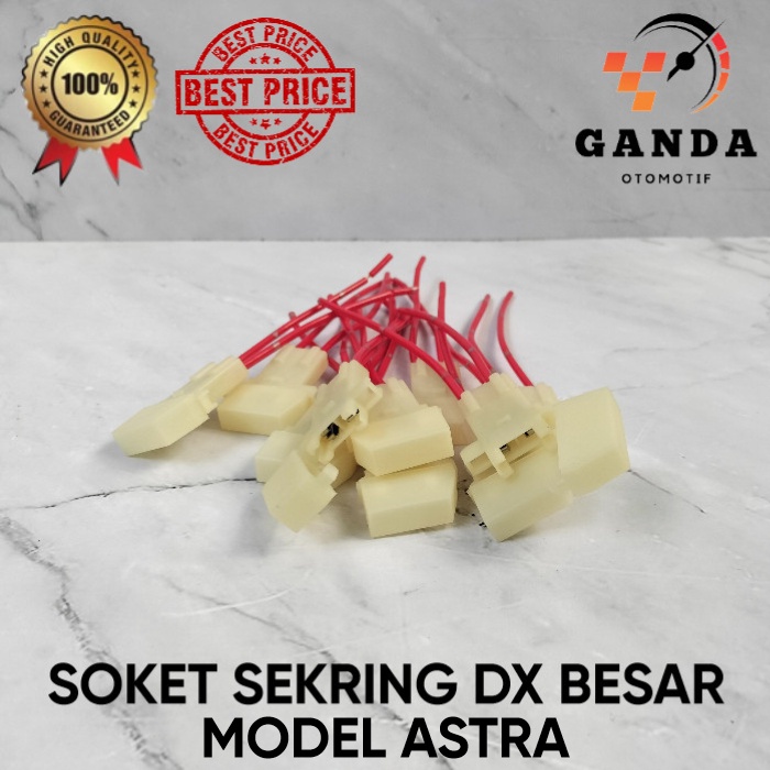 Jual SOCKET / FUSE BOX / SOKET RUMAH SEKRING DX BESAR ASTRA DENGAN KABEL BINTIK | Shopee Indonesia