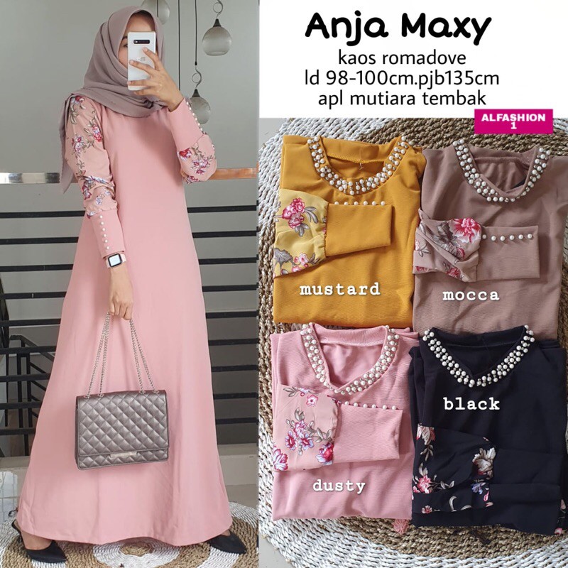 Jual Anja Maxi by Al fhasion 1 | Shopee Indonesia