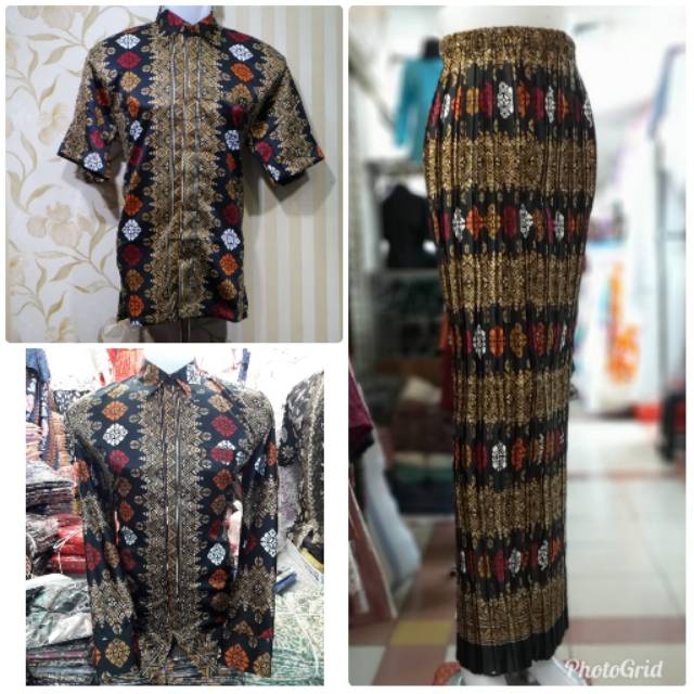 Jual COUPLE BATIK / ROK PLISKET / ROK LILIT / ROK DUYUNG MOTIF SONGKET ...