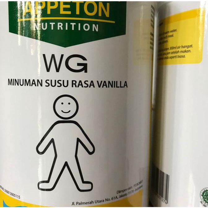 Jual [[BISA COD]] Appeton Weight Gain Susu Untuk Gemuk Rasa Vanilla ...