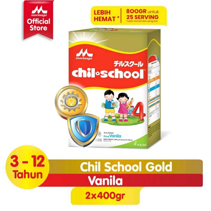 Jual Chilshcool Gold 780 Gr / 1, 56 gr Morinaga Susu Pertumbuhan untuk ...