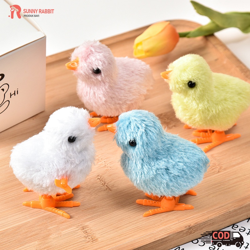 Jual Mainan ayam/Mainan ayam berjalan/Anak ayam/Mainan jarum jam (B155 ...