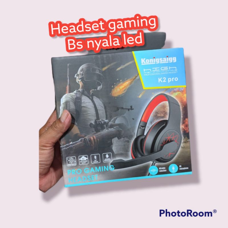 Jual original headset gaming hp rgb led Gaming Earphone with Mic PC ...