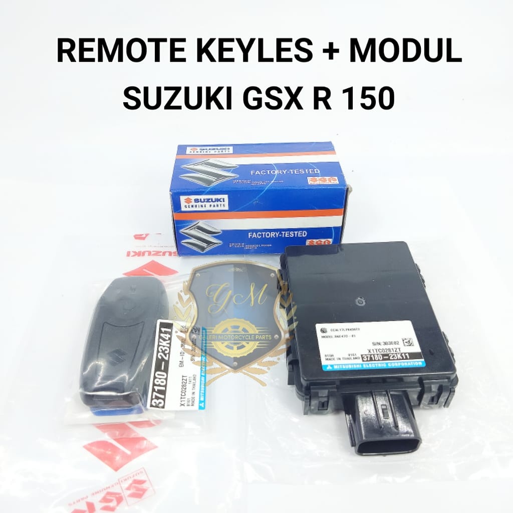 Jual ORIGINAL REMOTE KEYLES SET PLUS MODUL SCO TRANSMITER SUZUKI GSX R ...