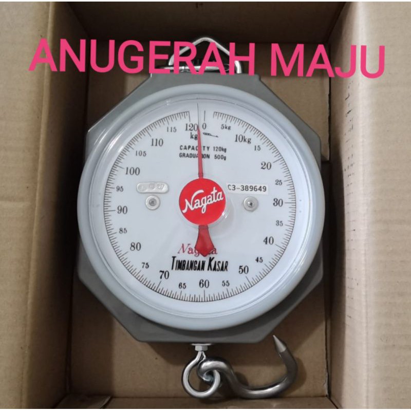 Jual Timbangan Gantung Jarum Nagata C3-120 Kg | Shopee Indonesia