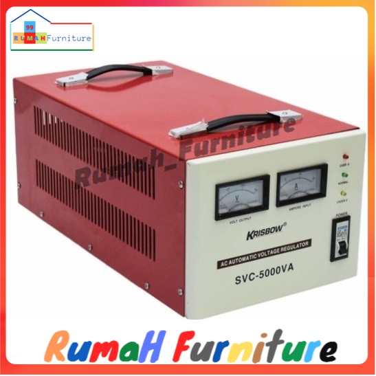 Jual Krisbow stabilizer 5000 Watt Analog Stabilizer 5 kva | Shopee ...