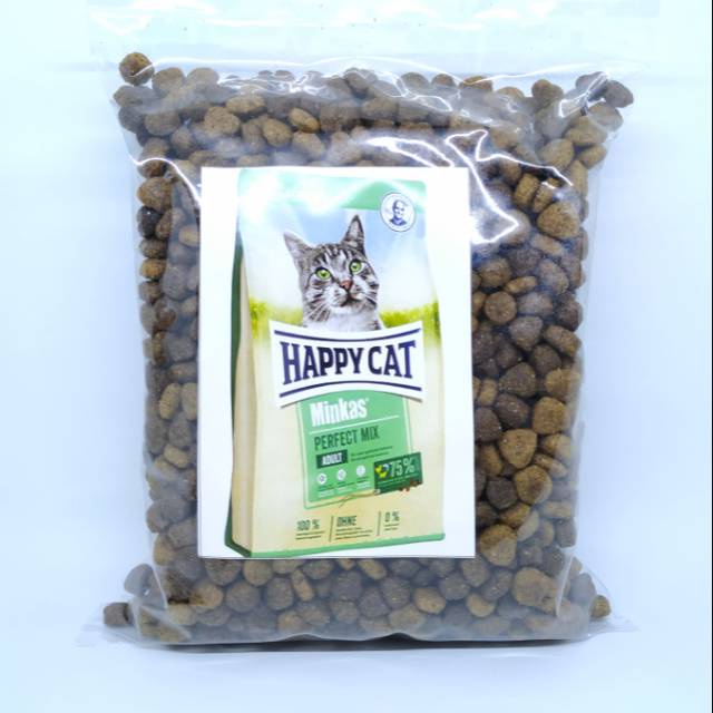 Jual Happy Cat Minkas Mix 1kg Repack | Shopee Indonesia