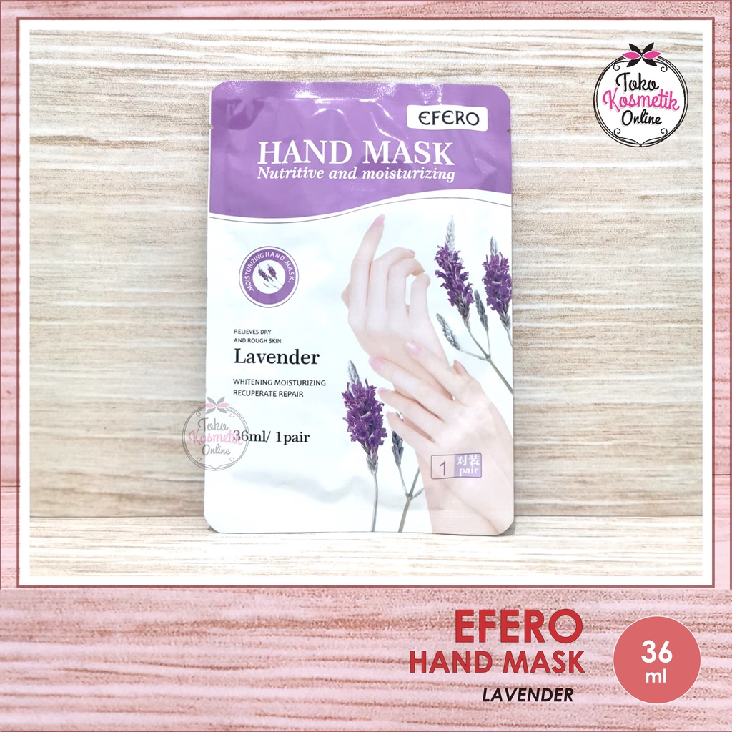 Jual EFERO HAND MASK | MASKER TANGAN EFERO | MOISTURIZING & EXFOLIATING ...