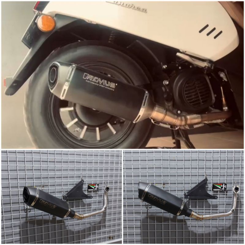 Jual knalpot racing remus for vespa benelli panarea, sprint,primavera ...