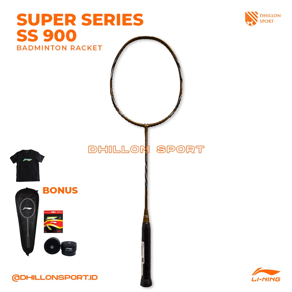 Jual Raket Badminton Li-Ning Super Series SS900 / Lining SS 900 ...