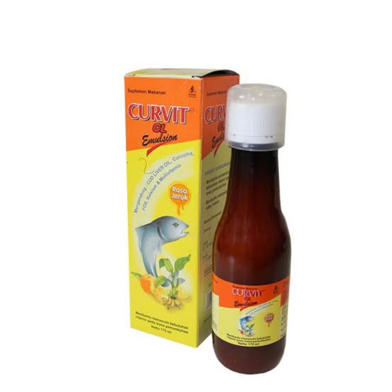 Jual Curvit CL Emulsion Sirup 175ml | Shopee Indonesia