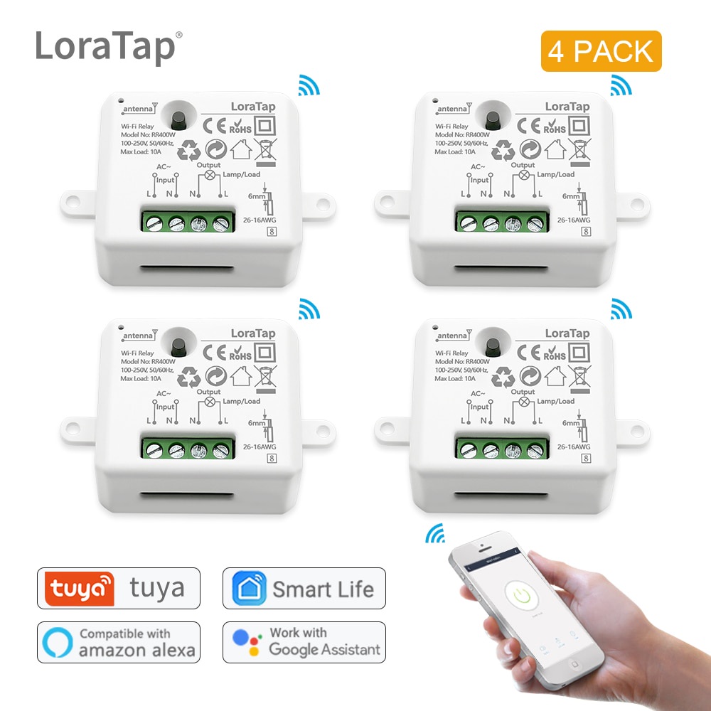 Jual PREORDER LoraTap Mini DIY Module Wifi Light Switch Wireless APP ...