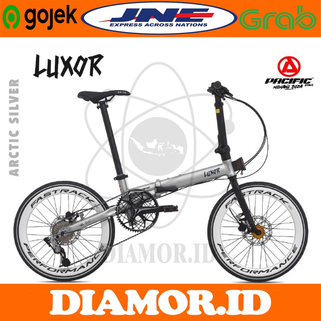 Jual PACIFIC LUXOR Sepeda Lipat 16 20 Inch Alloy Shimano Sora 9 Speed ...