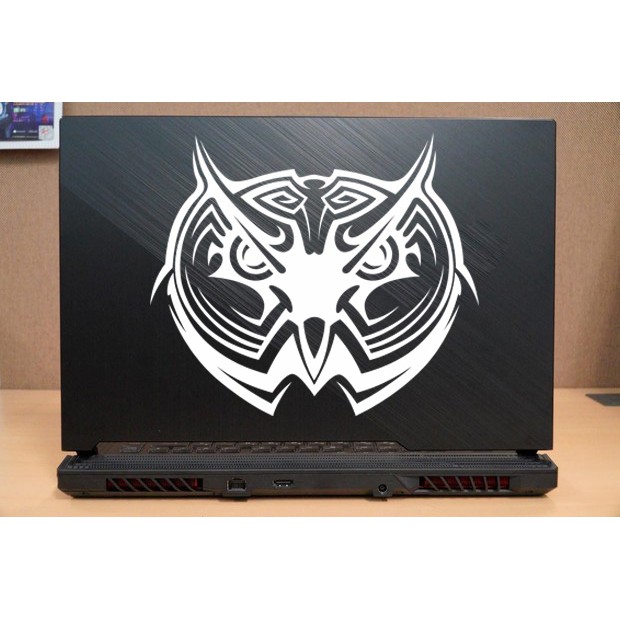 Jual stiker laptop burung hantu 1 custom cutting stiker murah | Shopee ...