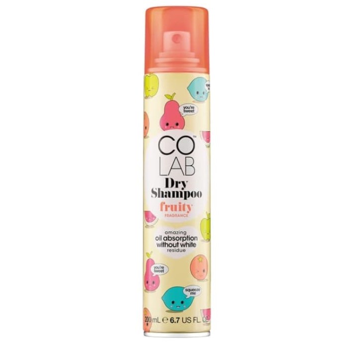 Jual shampoo-dry- khusus jakarta colab dry shampoo 200ml - fruity -dry ...
