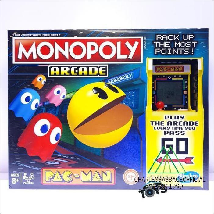 Jual Monopoly Arcade Pac-Man Game Board Game Pacman Hasbro | Shopee ...