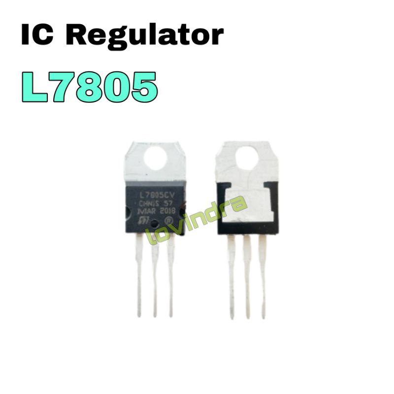 Jual IC Regulator 7805 Voltage Regulator 5V 1.5A L7805 L7805cv | Shopee ...