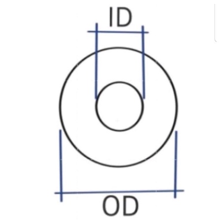 Jual Besi Plat Bulat 6mm Od. 100mm Id. 25mm | Shopee Indonesia