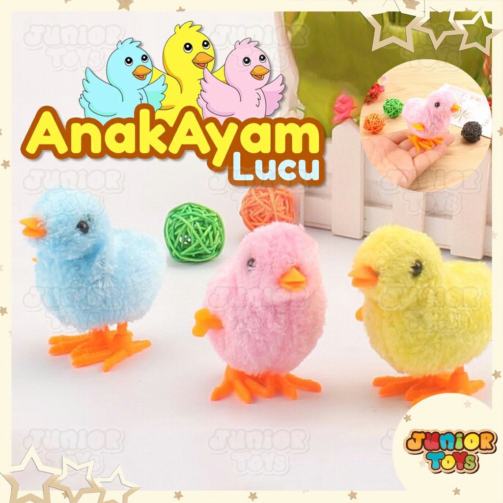 Jual Mainan Anak Ayam Berjalan Putar Jam Edukasi Untuk Bayi Hewan Warna ...