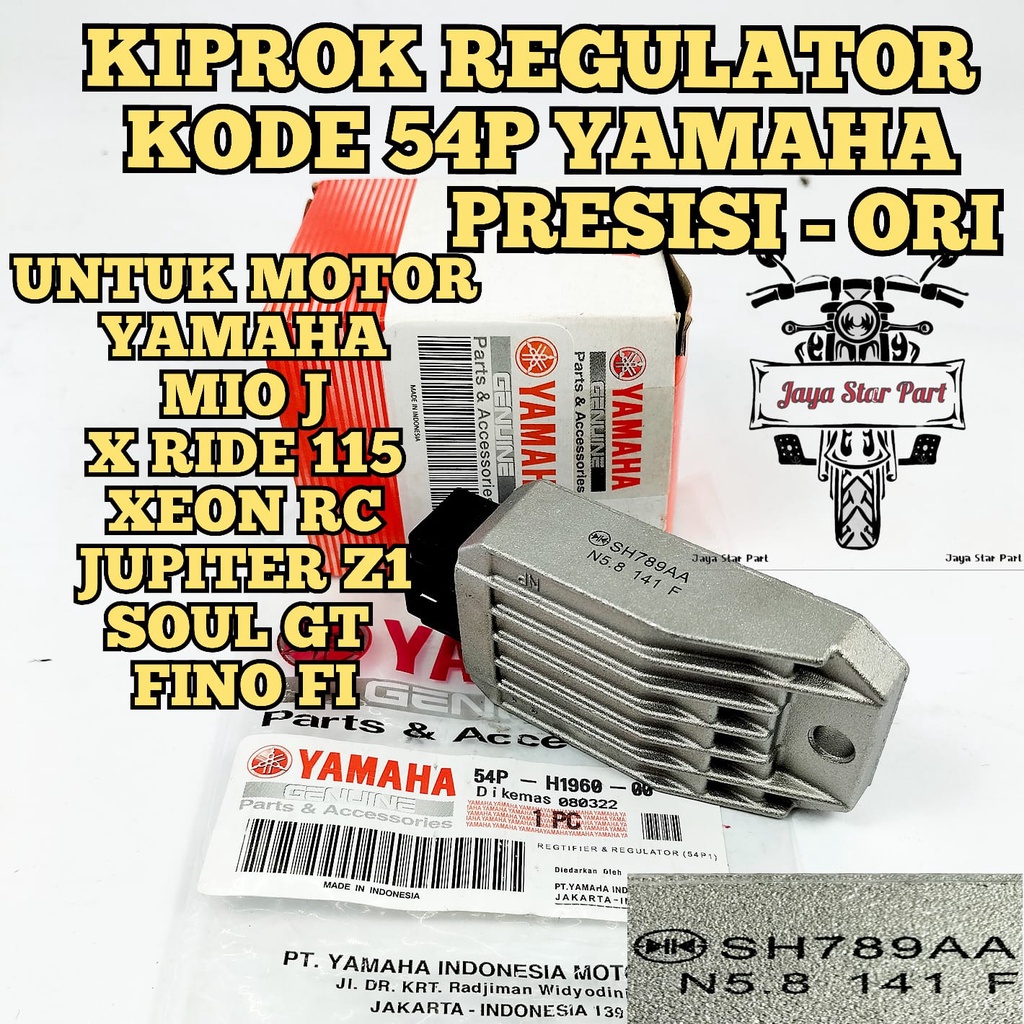 Jual ORI Kiprok regulator Yamaha Kode 54P Asli Original Presisi Mio j ...