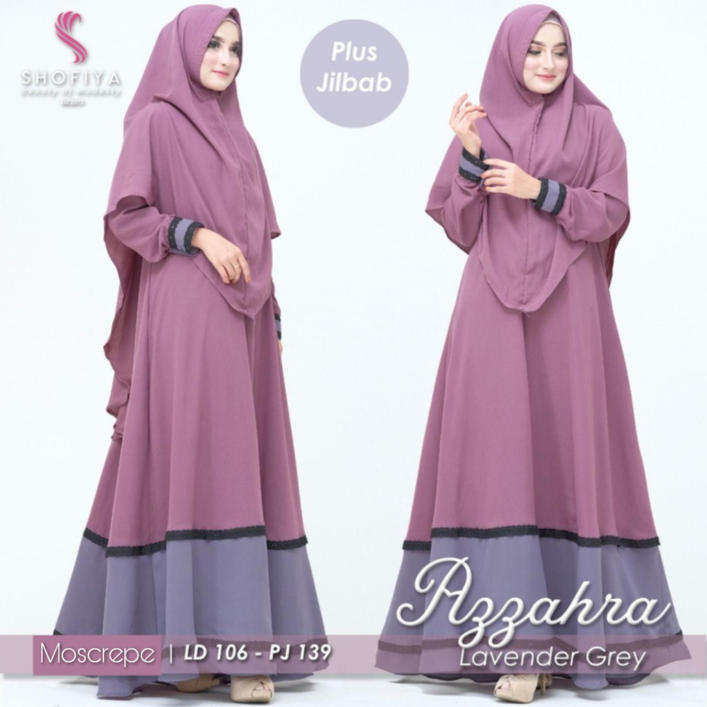 Jual GAMIS+HIJAB TERPOPULER AZZAHRA SYAR"I | Shopee Indonesia